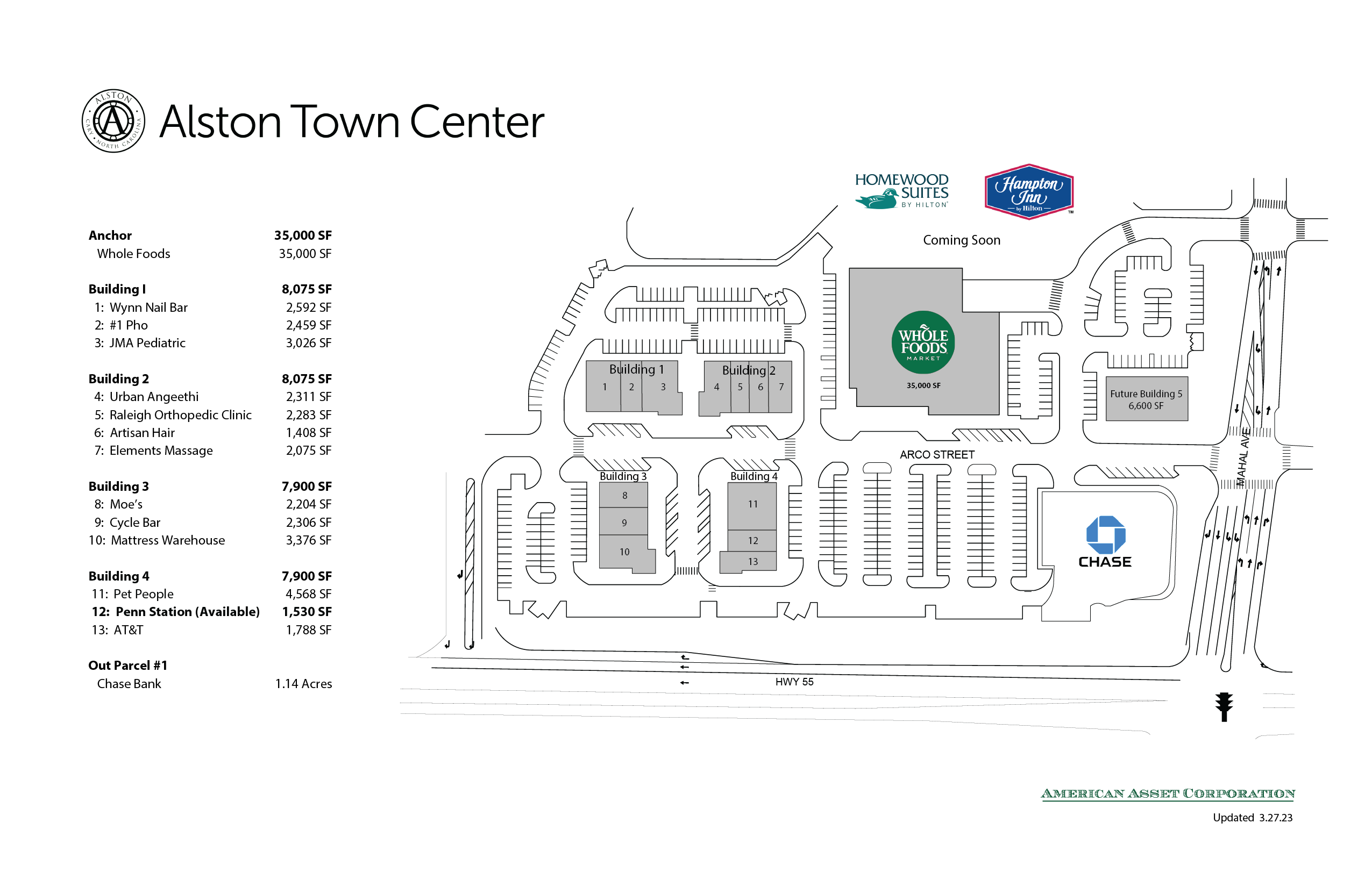 Alston Town Center :: American Asset Corporate